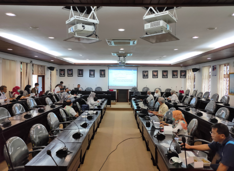 Review Draft Buku Panduan ULKKNPK dengan Koordinator PK Fakultas 2021 | Unit Layanan Magang, KKN, PK